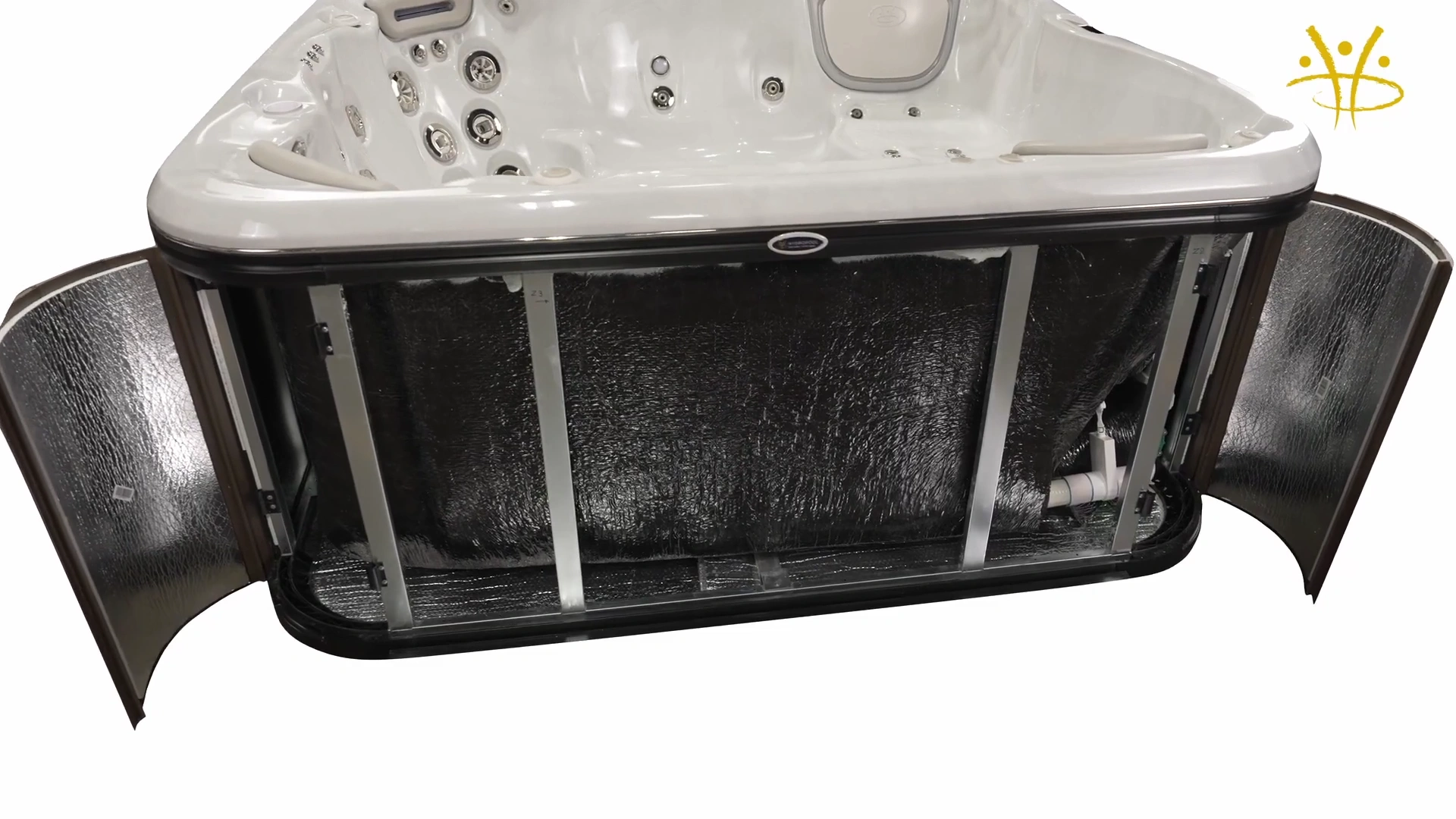 Signature 679 Platinum Hot Tub | Self-Cleaning 6-Person Hot Tub | Hydropool